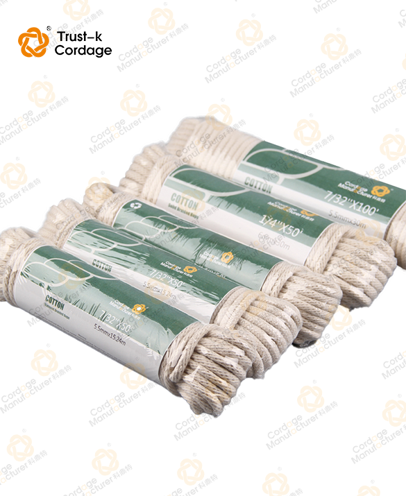 6mm 8mm 10mm 12mm Cotton Braided Rope DIY Rope-Trust-k