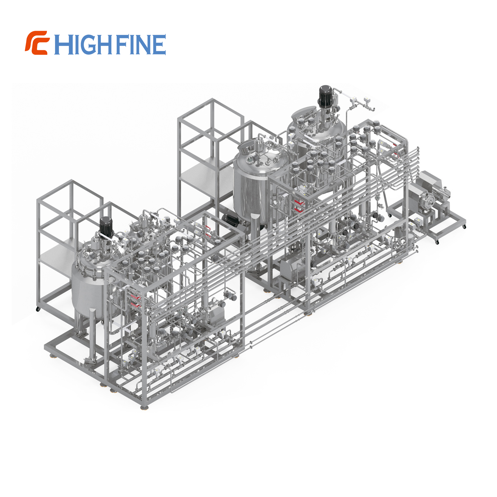 Fat Emulsion Preparation System Homogenization & Oxygen Control