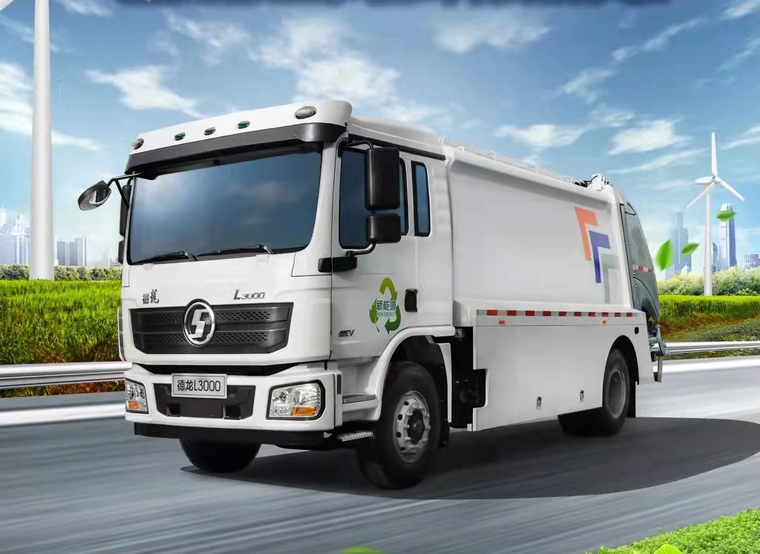 SHACMAN Pure Electric Garbage Truck,China truck