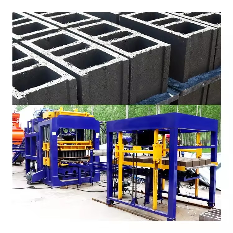 QT10-15 full automatic construction tools and equipment concrete block ...