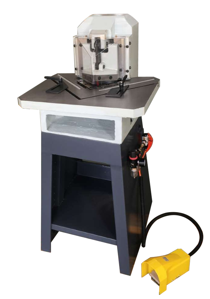 PNM-130 Pneumatic Right Angle Notcher - Tengzhou Tri-union Machinery