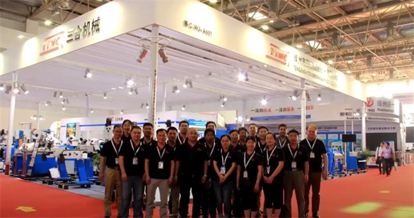 TTMC show in CIMES 2016,Tengzhou Tri-union Machinery