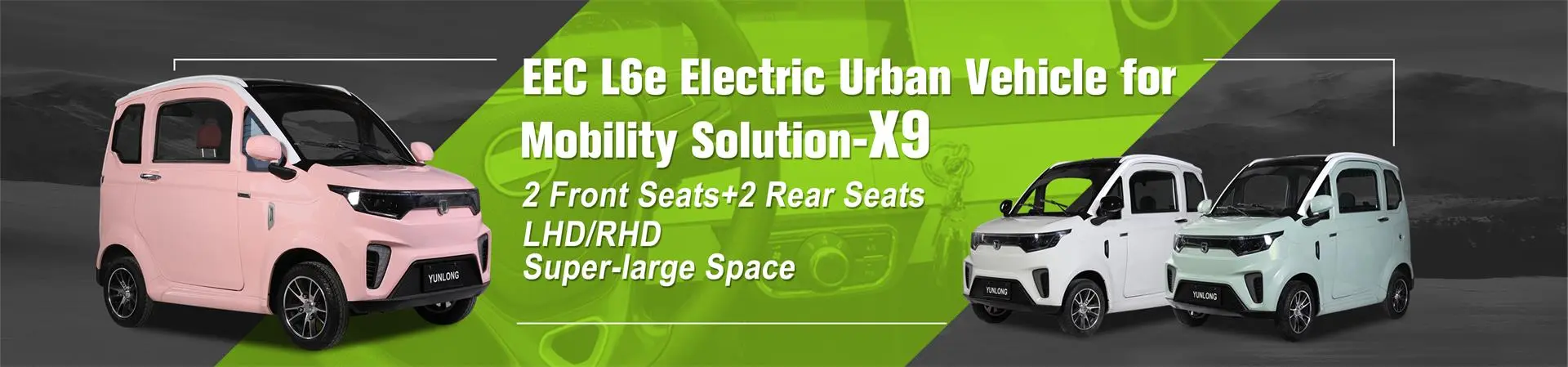 EEC L6e Electric Cabin Car-J4,Shandong Yunlong Eco Technologies