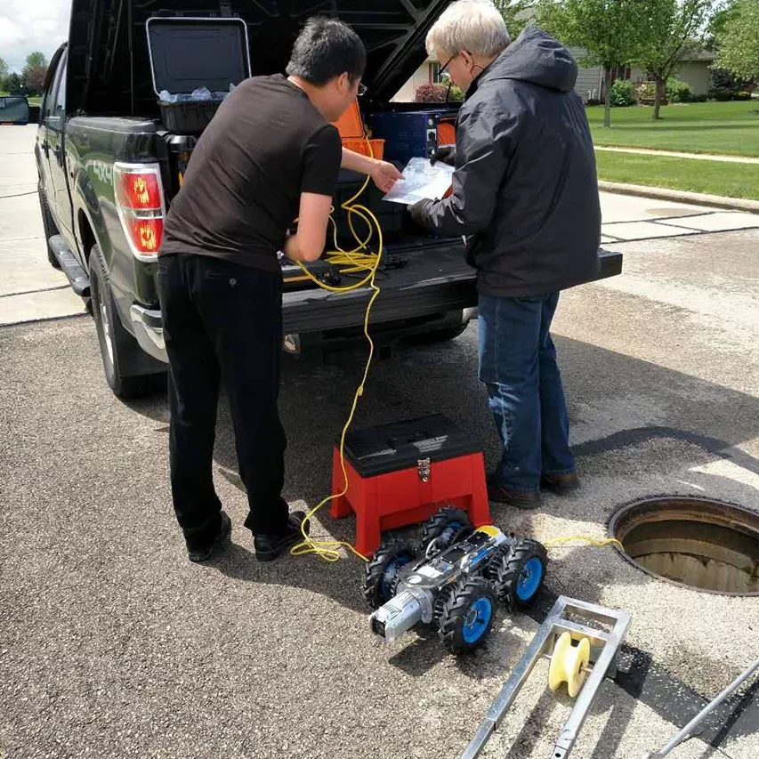 Pipe Inspection Robot|Push Rod Camera|Manhole camera - SHENZHEN SROD ...