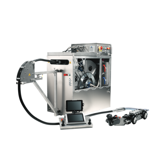 TURBO 4 Main Sewer Cutting Robot: Efficiently Work in DN200-DN800 Sewers