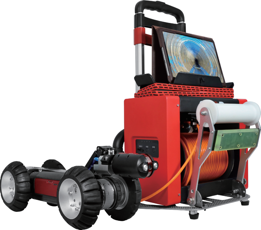 S100B MINI Pipe Inspection Robot - Portable for Small Pipeline ...