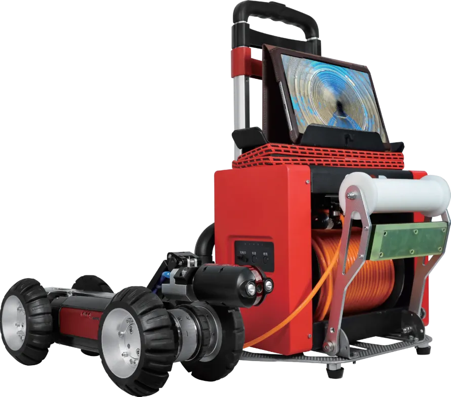 S100B MINI Pipe Inspection Robot - Portable for Small Pipeline ...