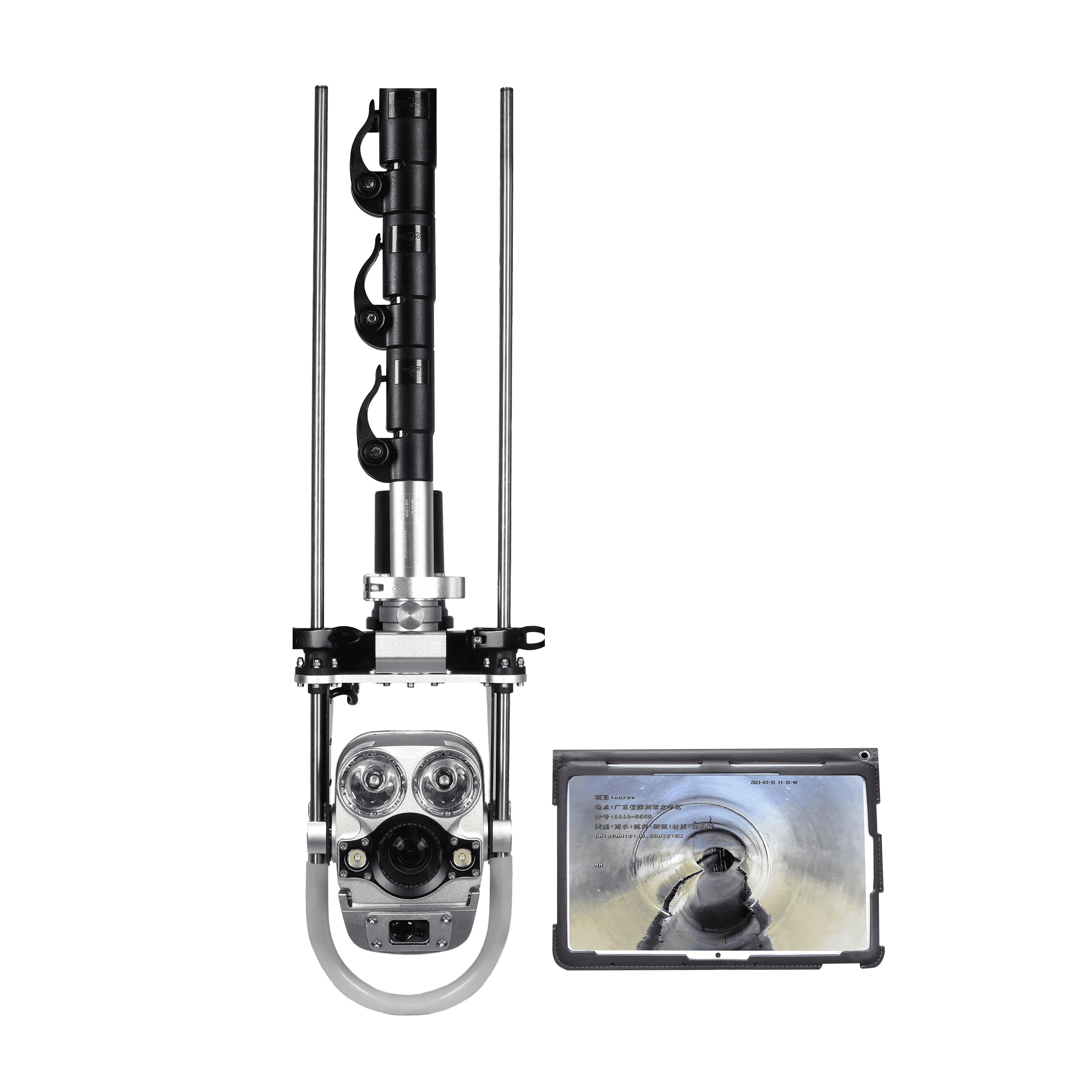 Pipe Inspection Robot|Push Rod Camera|Manhole camera - SHENZHEN SROD ...