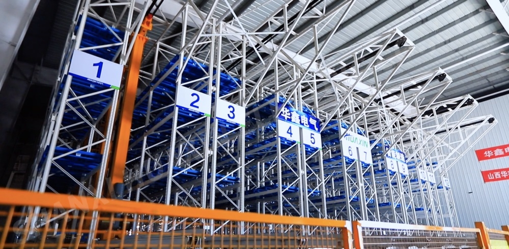 Intelligent Automatic Stereoscopic Warehouse System-Shanxi Huaxin Electric