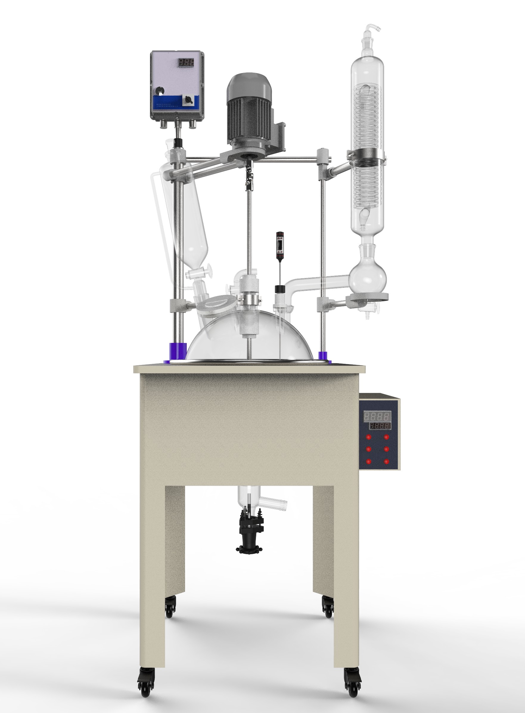 10L 20L Non-Jacketed Glass Reactor,Valuen Industrial
