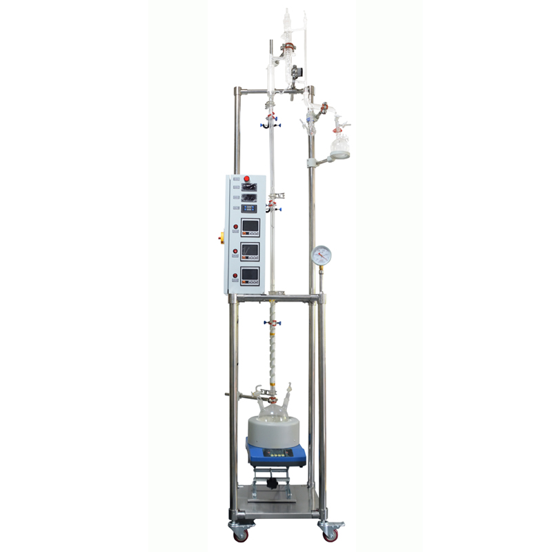 Laboratory 2L 5L Glass Fractional Distillation (Rectification ...
