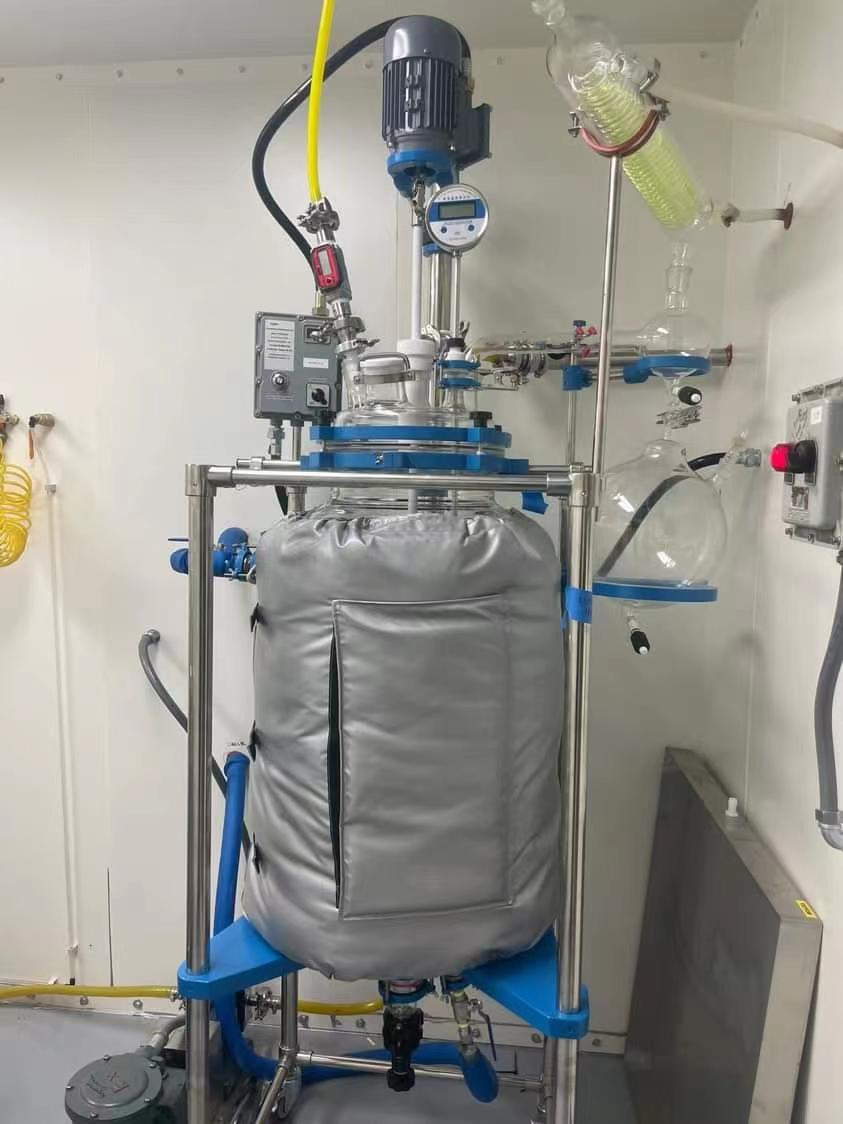 100L Explosion Proof Reactor with Insulation Jacket Was Just Set Up In ...