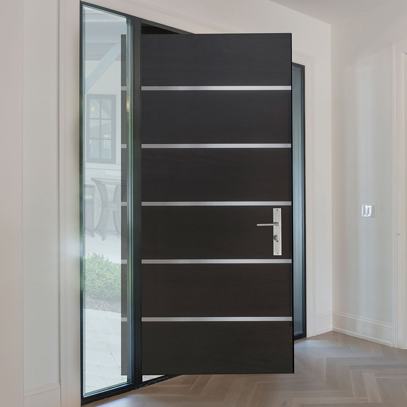 Most Popular Aluminum Pivot Door for External-YZH Building Material