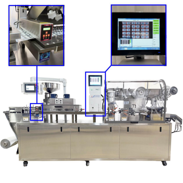 Automatic Blister Packing Machine with Detection Devices-Herun ...