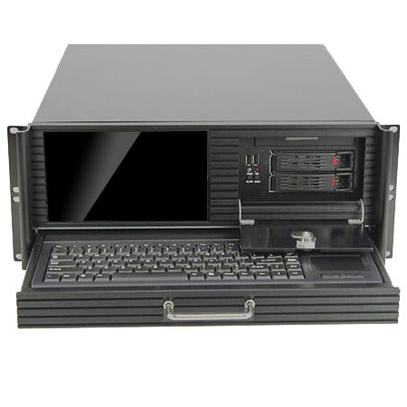 19 inch 4U 8.9'' LCD screen industrial workstation (IPC-489) - Pontron ...