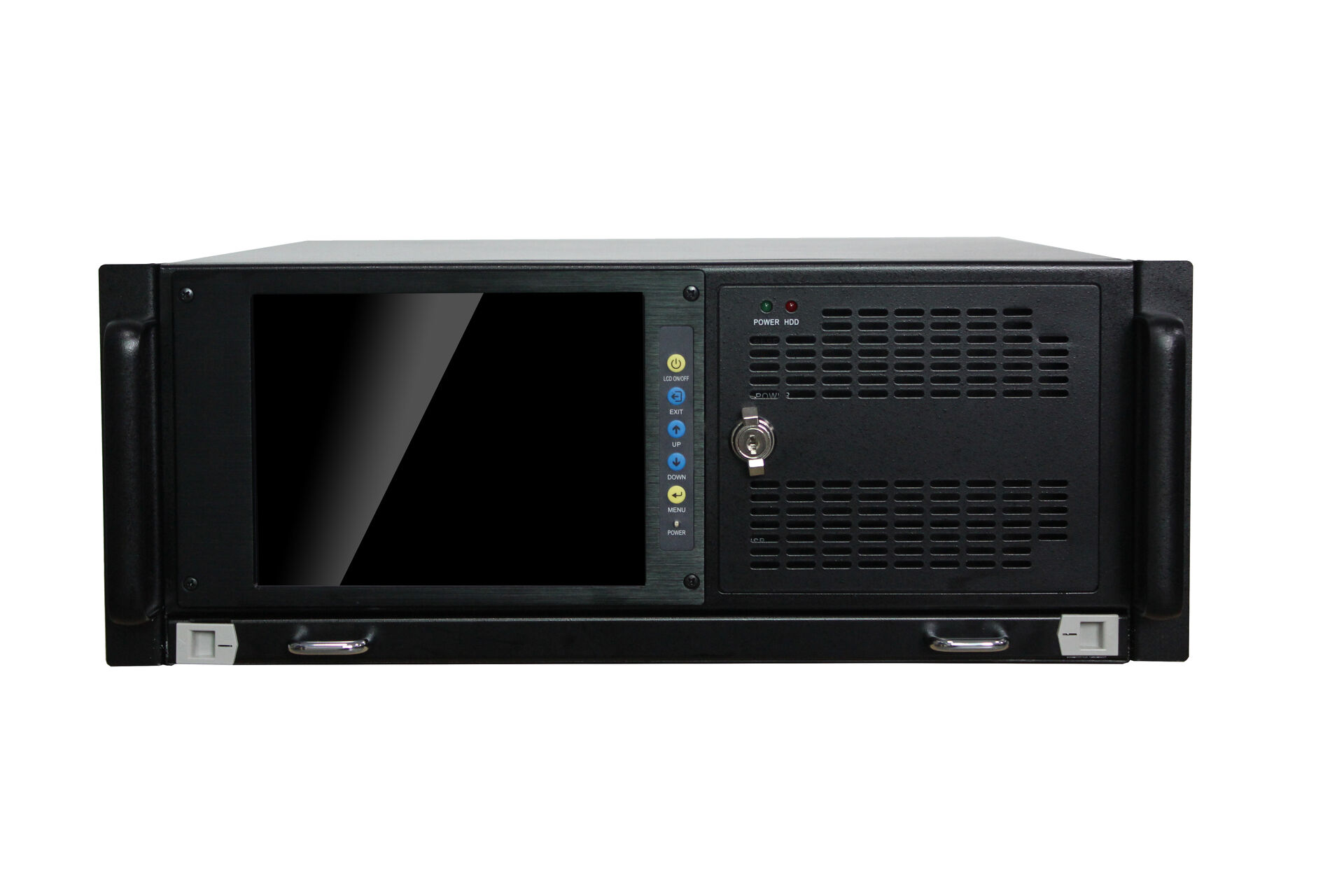 19 inch 4U 8.4'' LCD screen industrial workstation (IPC-485) - Pontron ...