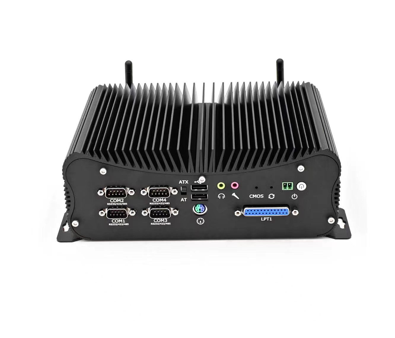 8265U I5 / i7 cpu embedded BOX pc with 6 COM and dual lan （ IBOX-B6208 ...