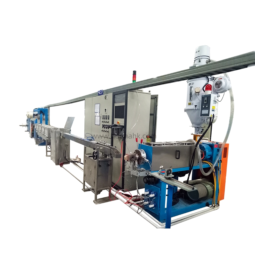 HH-OFC-FTTH Drop Cable Extrusion Line