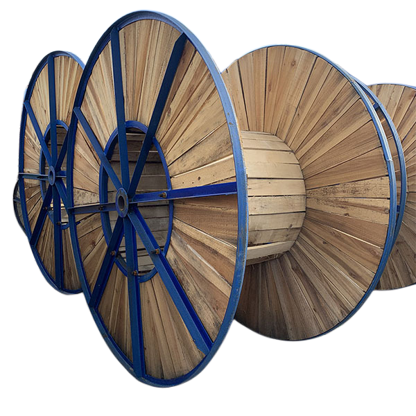 Empty large wooden cable spool drum cable reel wire and cable wooden ...