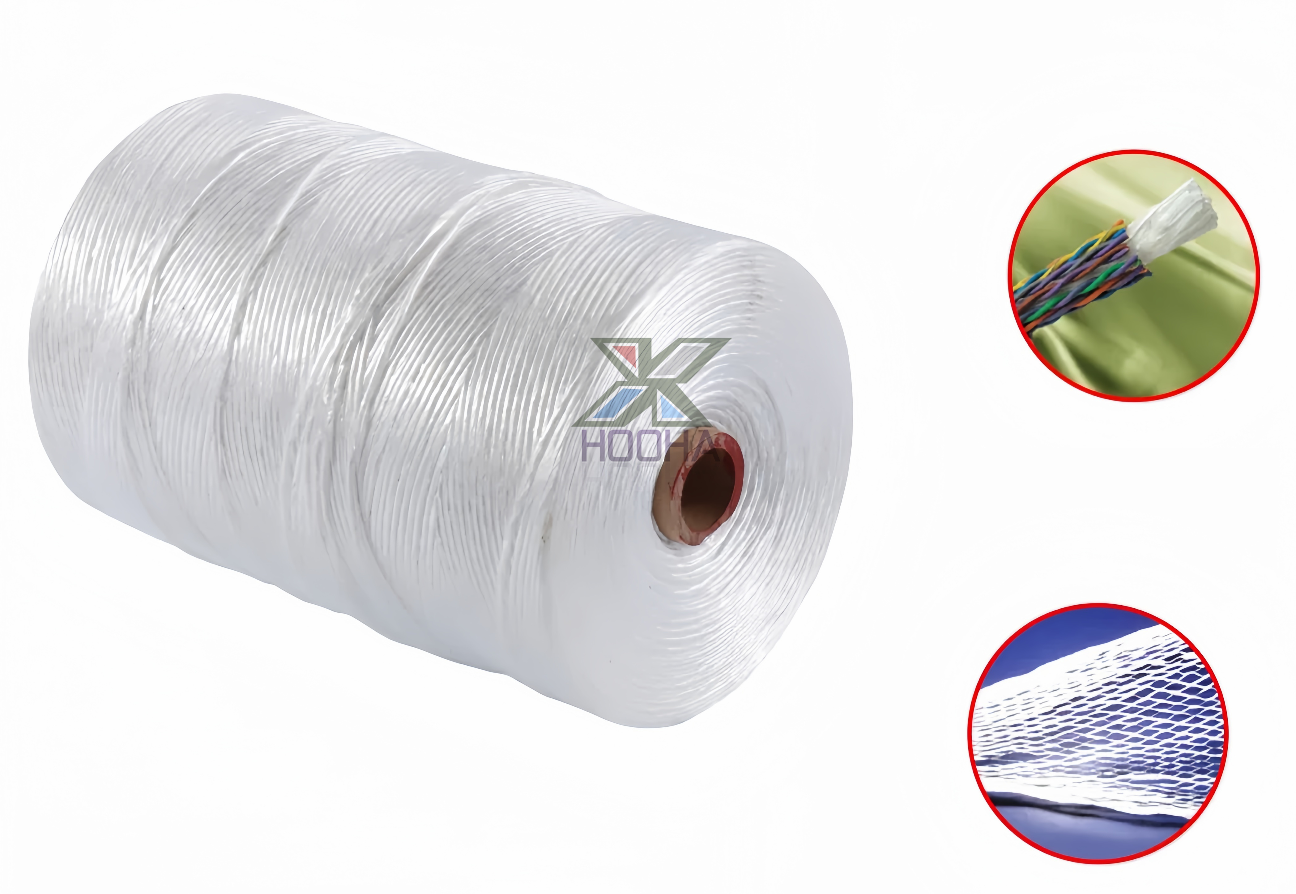 HFFR PP Filler Weight 80000d Yarn Used for Cable