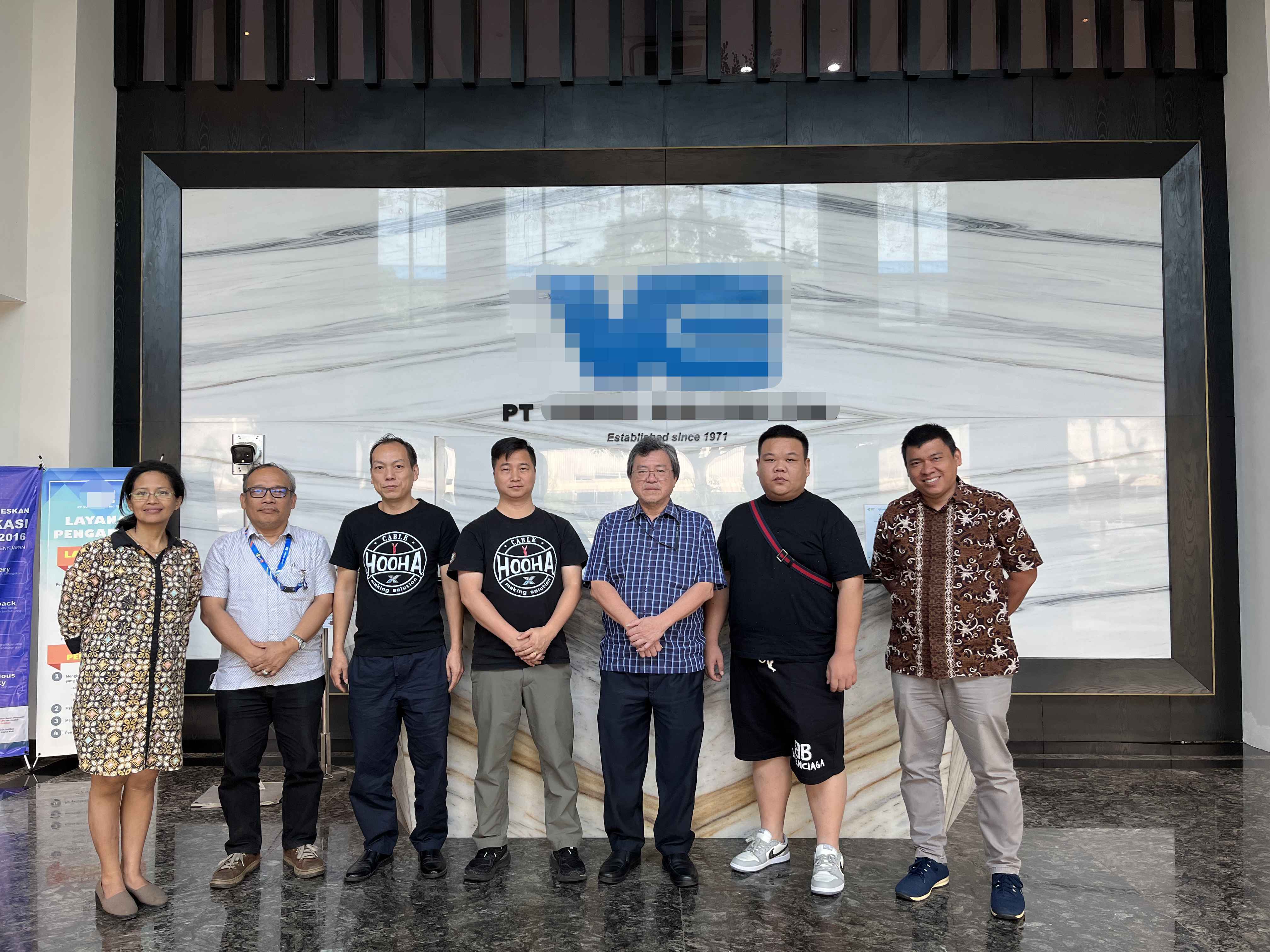 Hooha Technical Team Indonesia Trip-Listed Wire And Cable Company-HOOHA