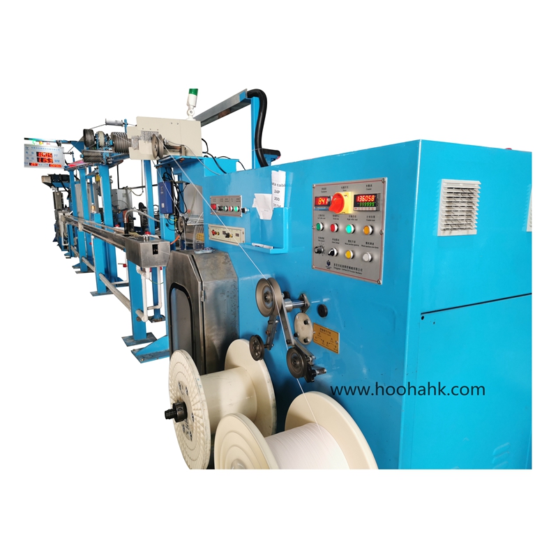 Hooha 50+35 Chemical Foaming Cable Extrusion Machine Cable Making Machine