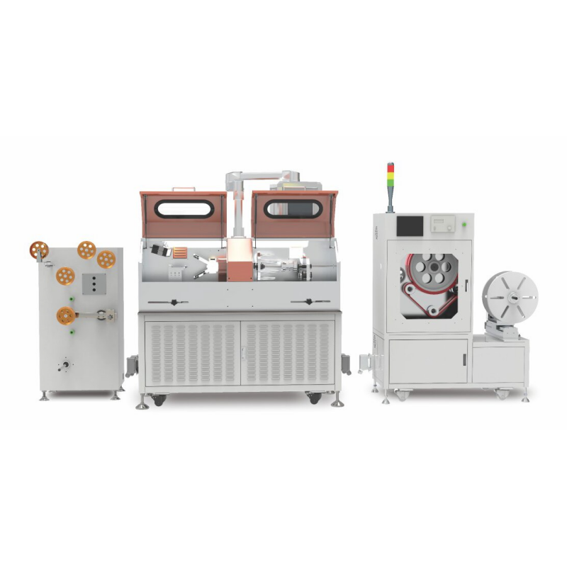 PTFE CABLE SINGLE LAYER PTFE TAPE TAPING MACHINE PTFE CABLE WRAPPING ...