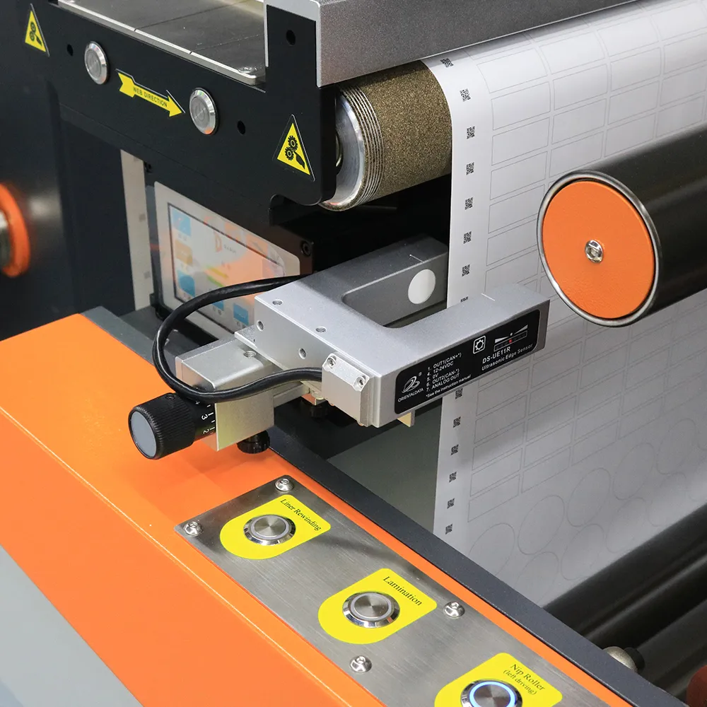DARUI S8 Digital Labels Roll Die Cutting Machine, Roll Die-Cutter ...