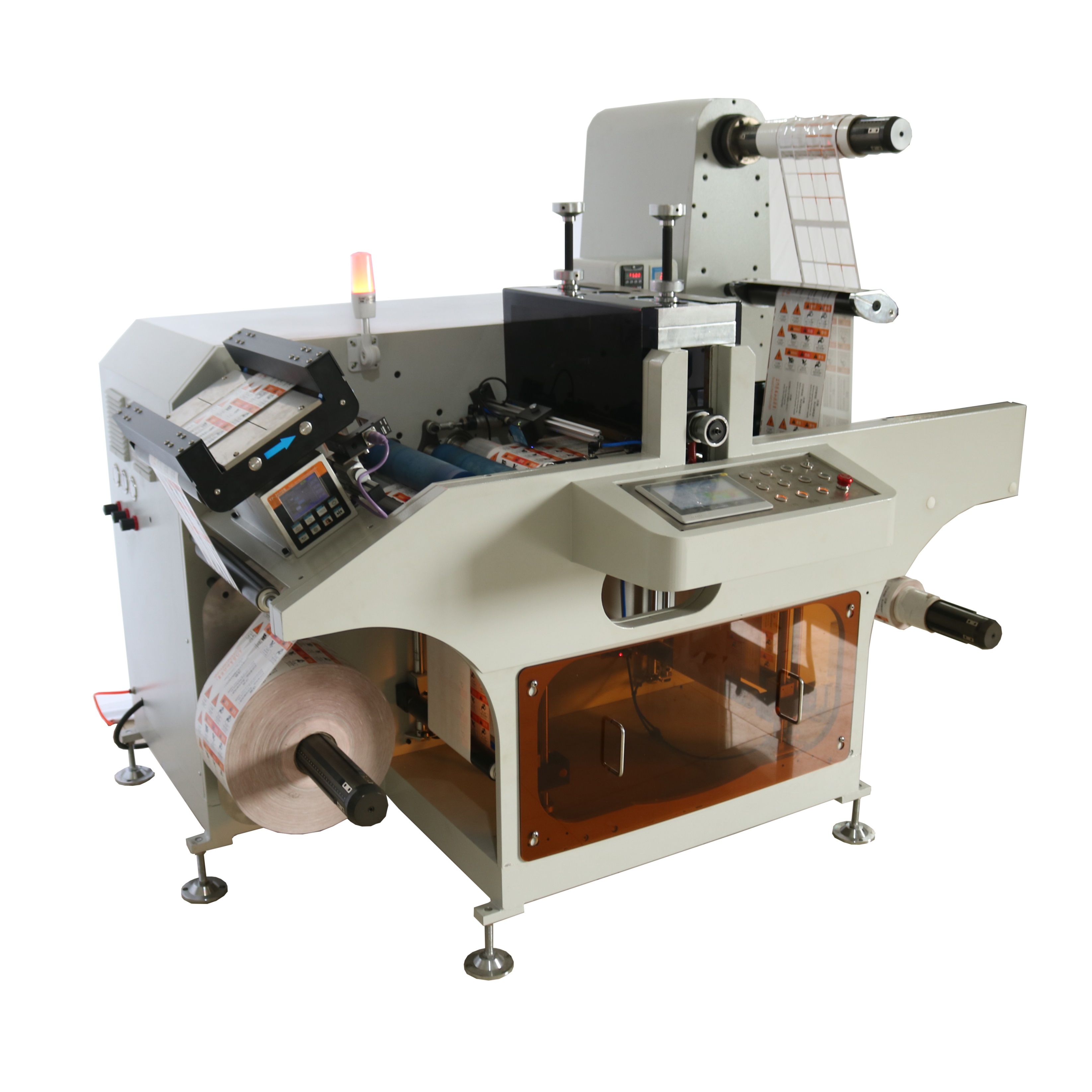 Multifunctional Intermittent/Full Rotary Die-Cutting Machine for Label ...