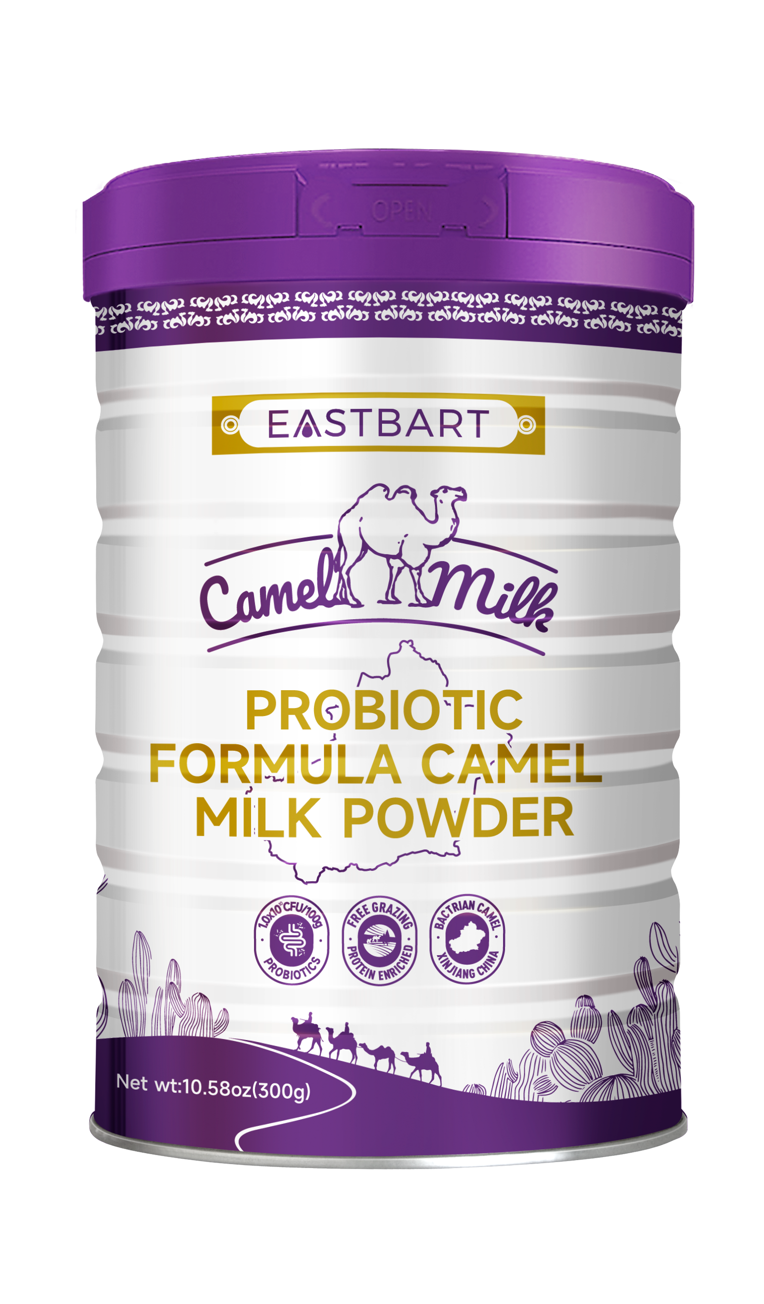 EASTBART Probiotic Formula Camel Milk Powder-YiBaTe Biotechnology
