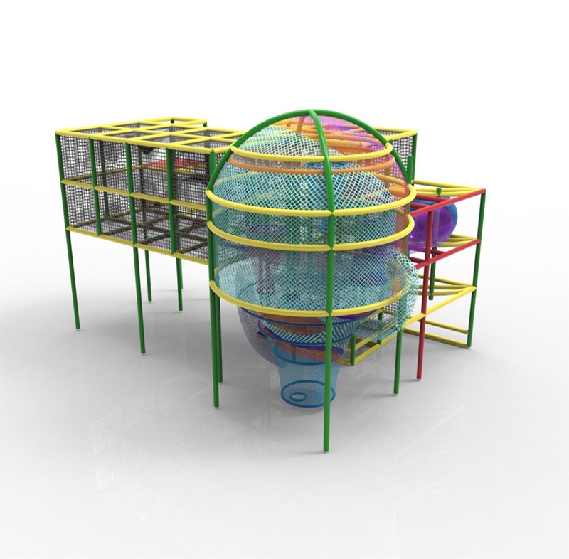 Net based soft play climbing net playground equipment for kids ...