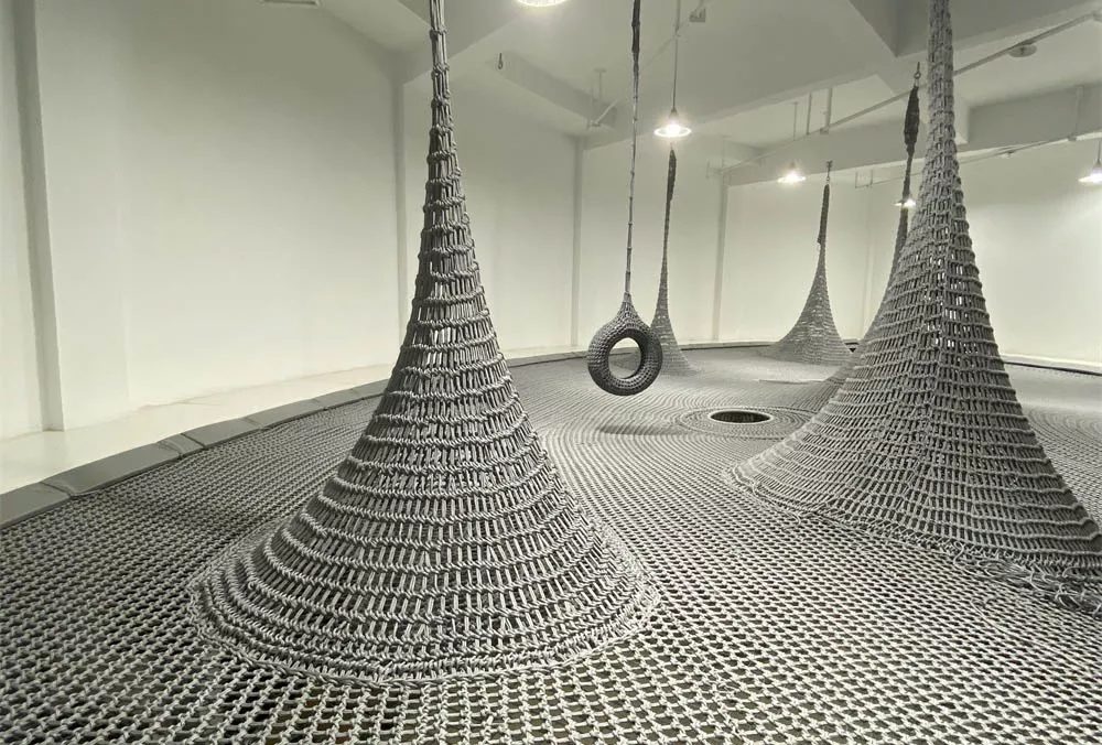 Suspended Net Playgrounds - Sidana Rope Net