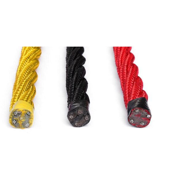 4-strand plastic rope with steel core for playgrounds,Sidana Rope Net