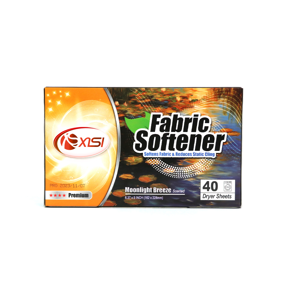 Premium Plus-Fabric Softener Dryer Sheets（Moonlight Breeze）-XISI Non Wovens