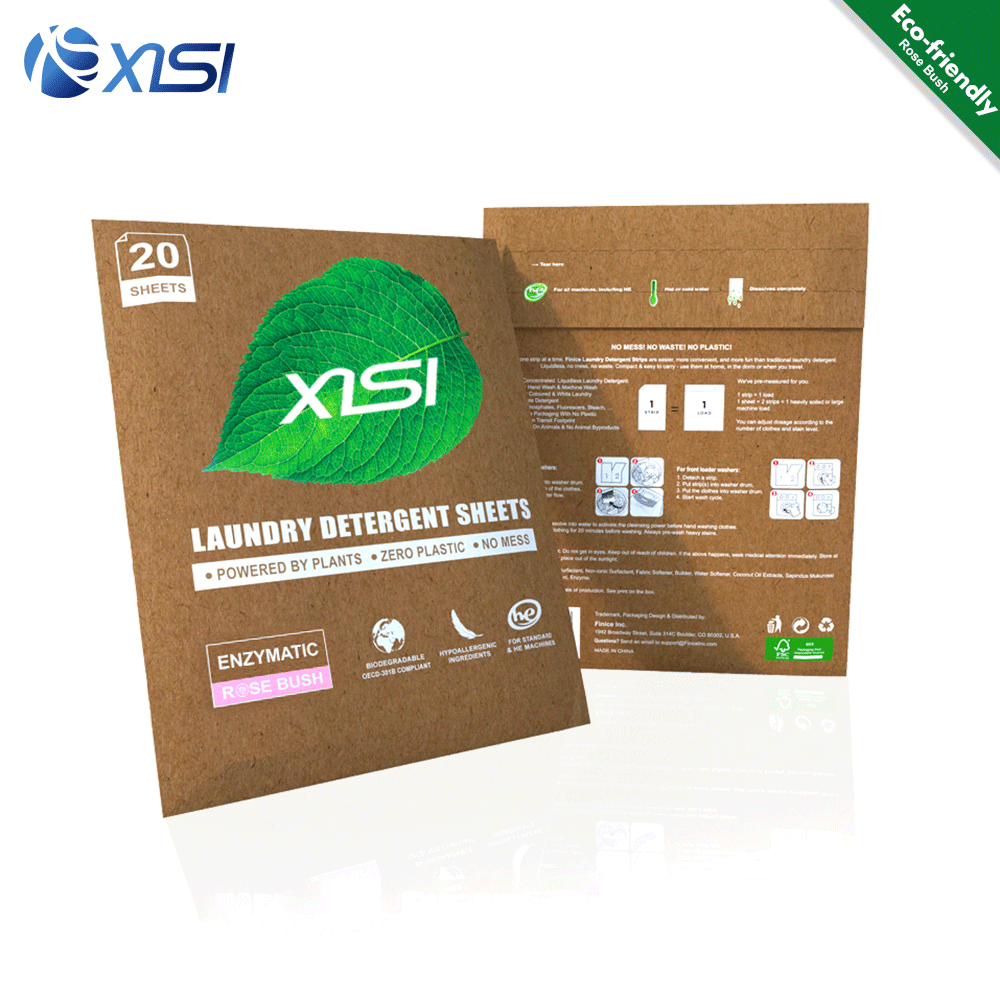 ECO Friendly-Biodegradable Laundry Detergent Sheet-XISI Non Wovens