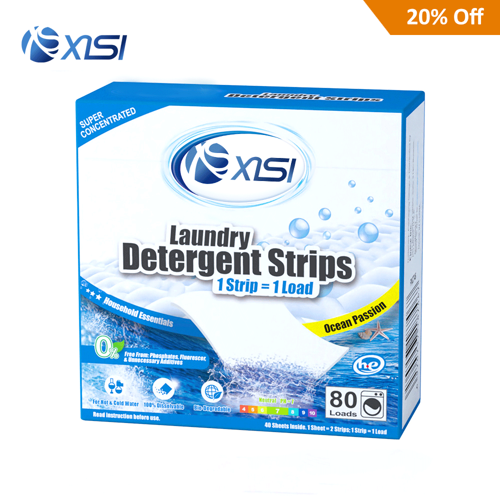 Economy-Ocean Scent-Laundry Detergent Sheets-XISI Non Wovens