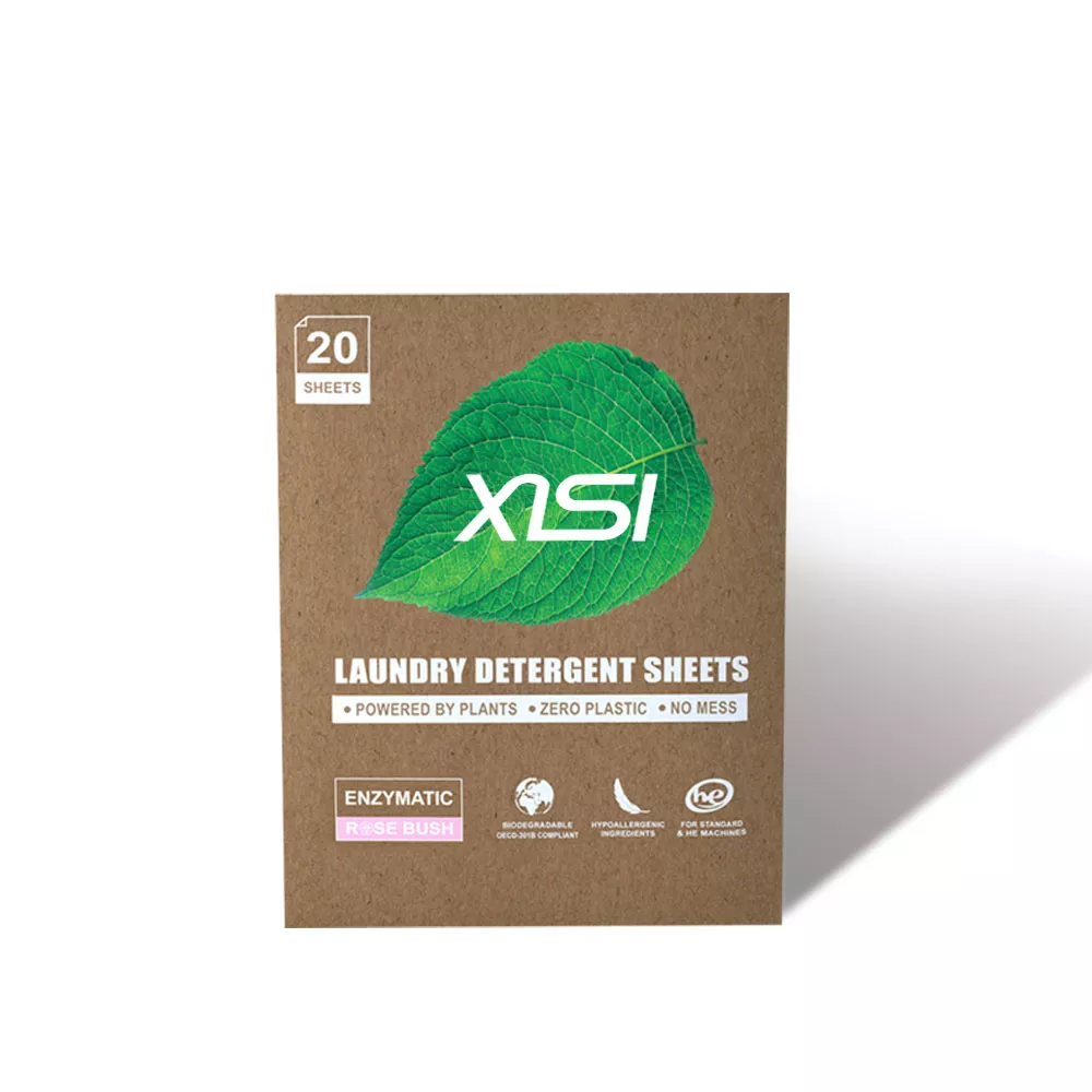 Biodegradable laundry detergent sheets Envelope packaging with natural ...