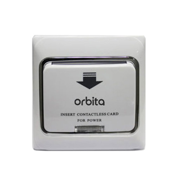 Conmutador de tarjeta Mifare ESS-100 (salida monofásica)-Cerradura de hotel ORBITA