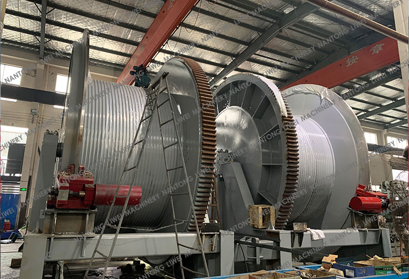 2000kNx2 Luffing winch-Liwei Machinery
