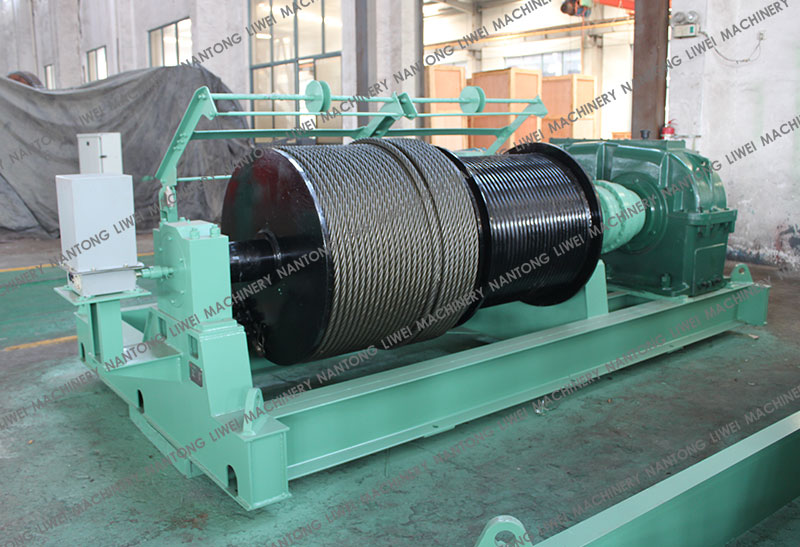 6x2kN Electric fast winch-Liwei Machinery