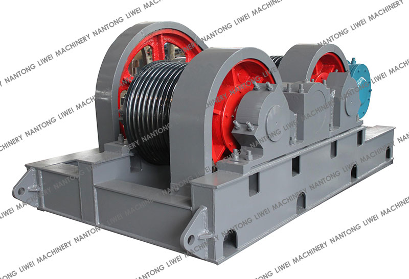 150kN traction winch for towing system-Liwei Machinery