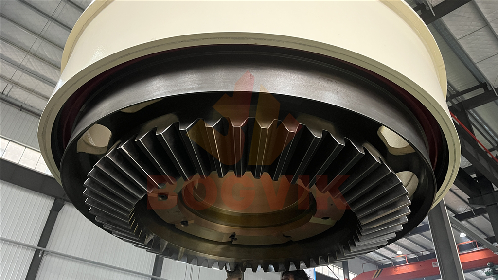 MP800 Eccentric Assembly -Bogvik Wear Material