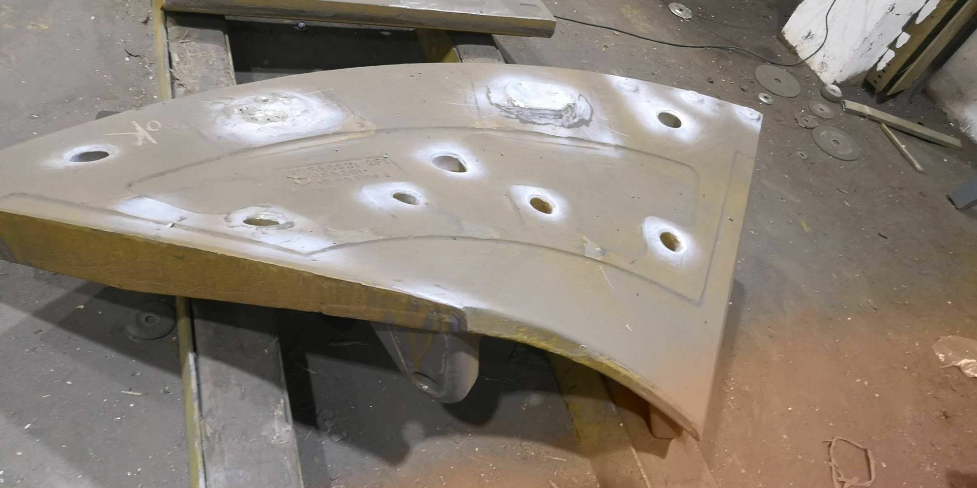 VERTI MILL WEAR FLIGHT-Bogvik Wear Material