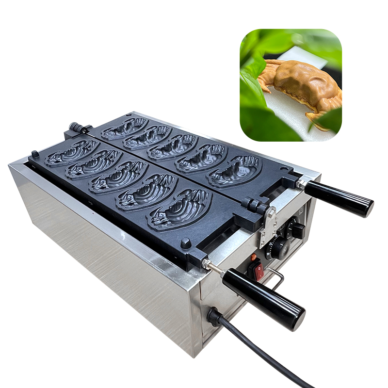 New Type Safe Durable Commercial Non-stick Ice Cream Open Mouth Taiyaki ...