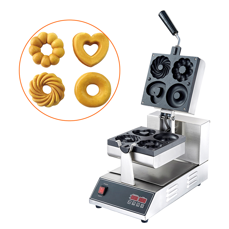 Hot Sale 220V Automatic Electric Waffle Maker Mini Donut Machine ...