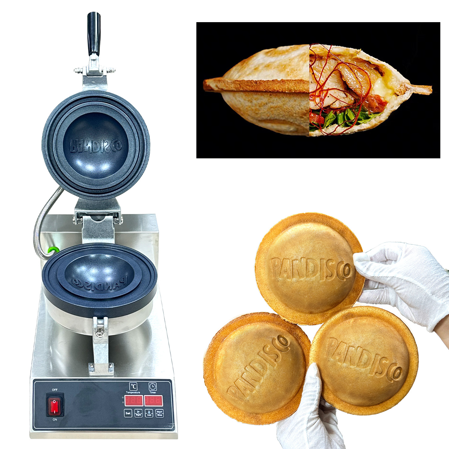 110V or 220V UFO Burger Machine - Ideal for Small Business - Ice Cream ...