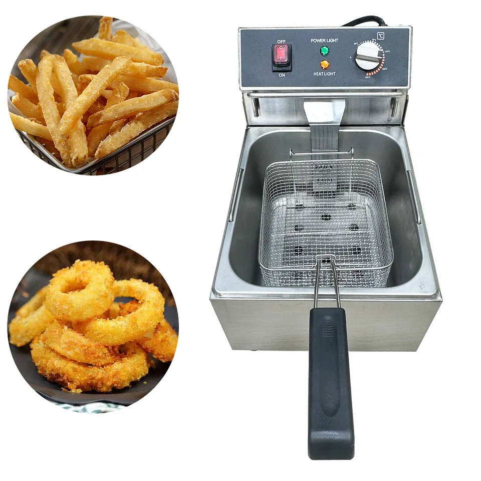 Commercial Use Electric Deep Fryer for KFC Chips Restaurant Hotel ...