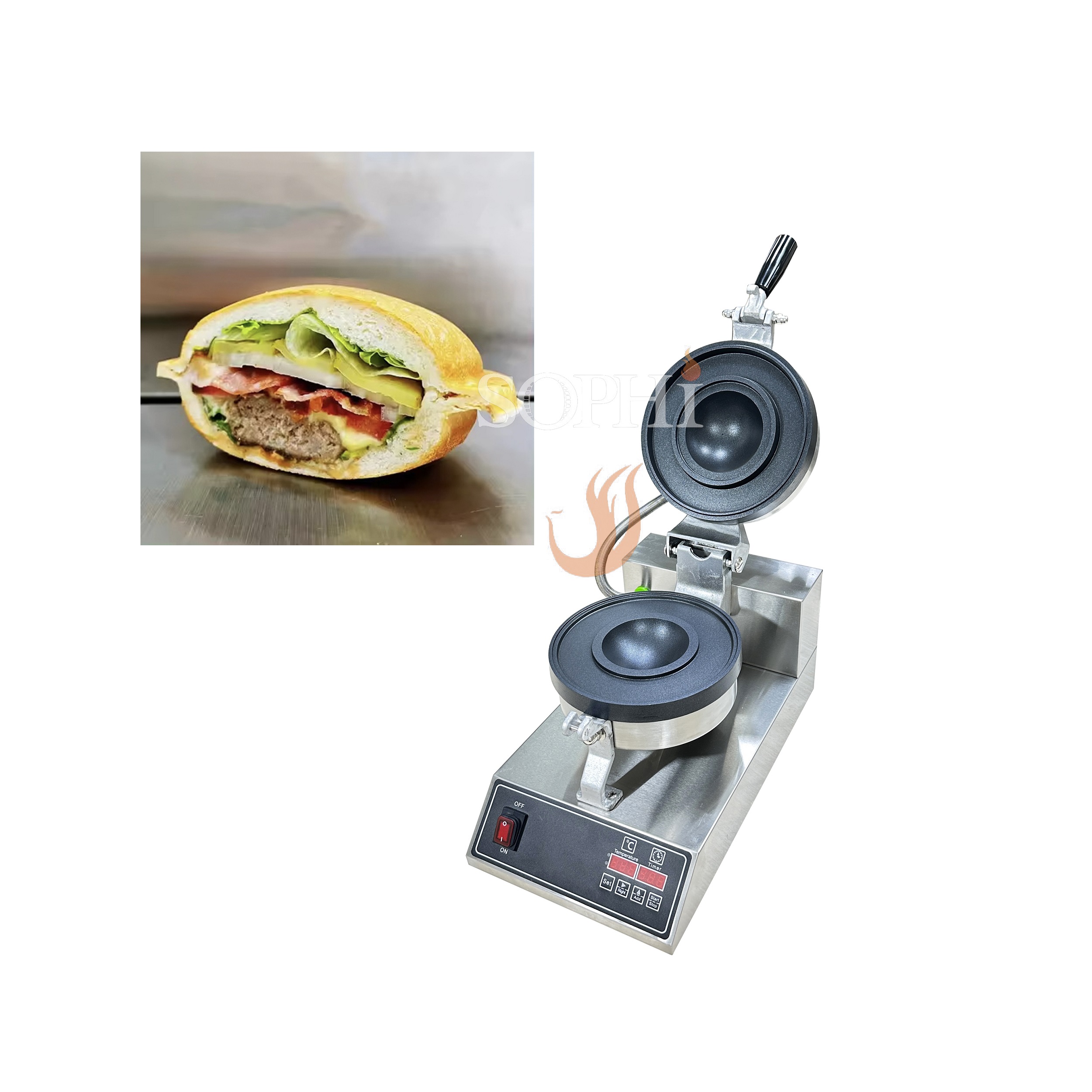 UFO Burger Machine for Small Business | Flying Saucer Panini Press ...