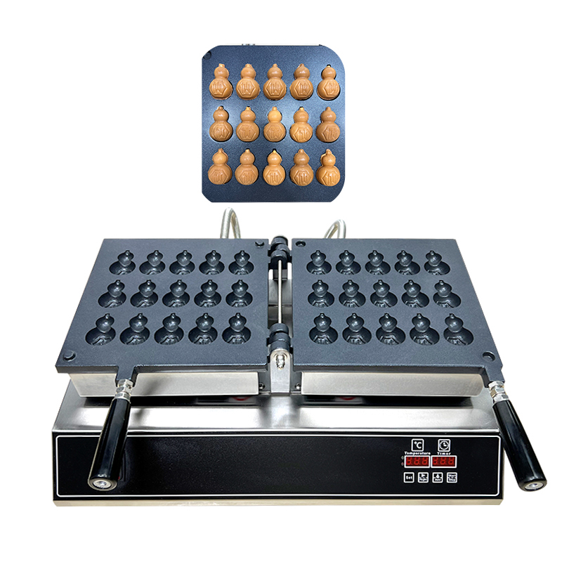 High Quality OEM Custom Commercial Gourd Waffle Maker Electric Waffle ...