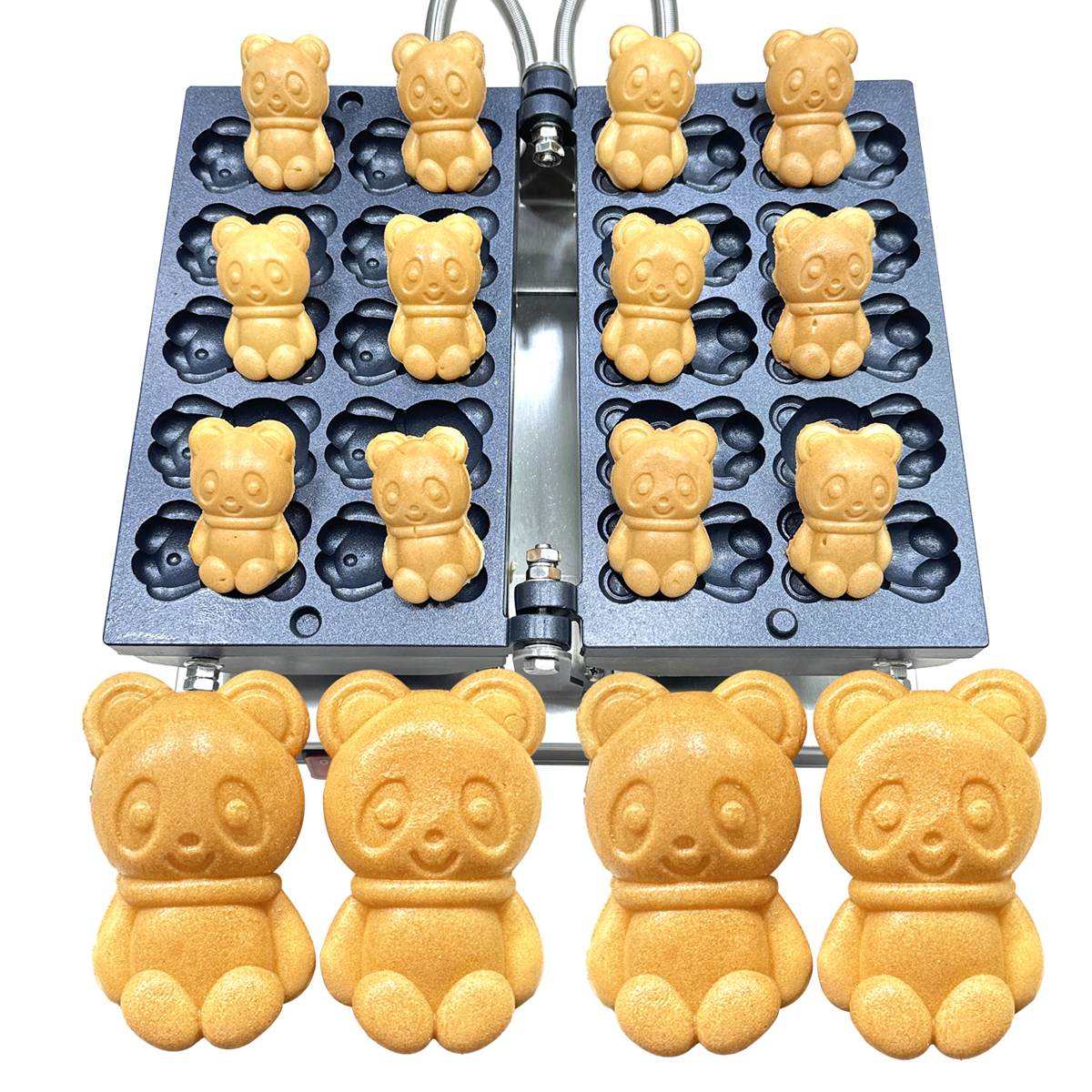 Customized Panda Bear Waffle Maker: Industrial - Personal, with Animal ...
